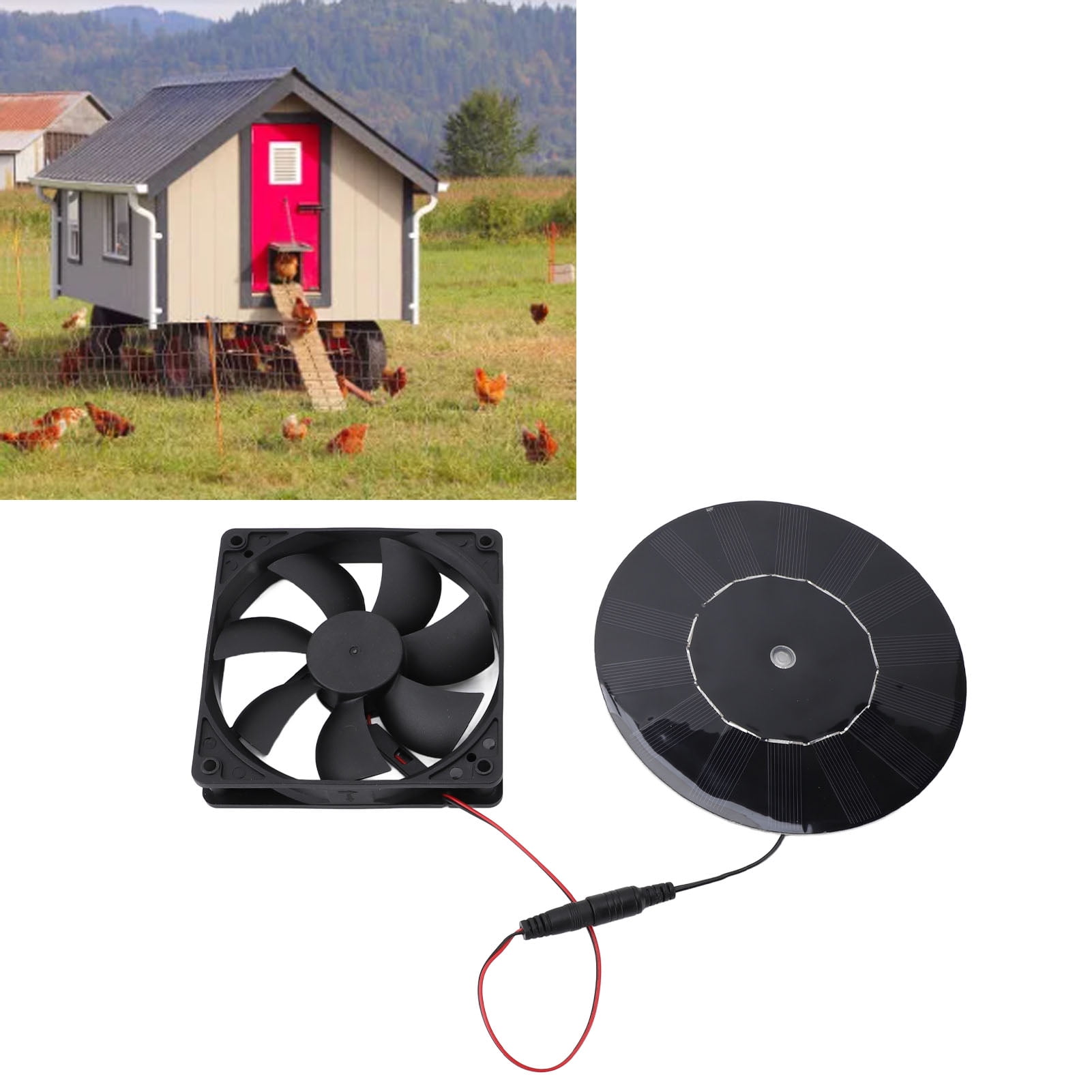 Click here for Estink Solar Powered Exhaust Fan Kit  Solar Powere... prices