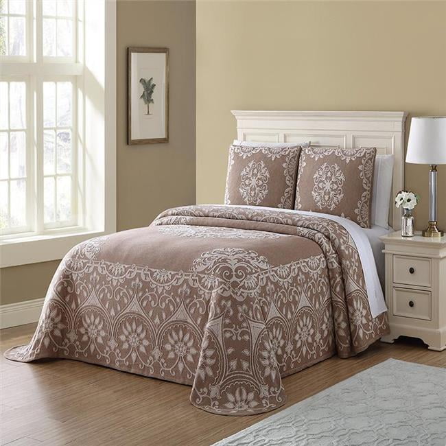 Opulence Jacquard Bedspread, Queen - Walmart.com