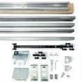 Villar Home Designs Heavy Duty Pocket Sliding Door Hardware Kit with ...