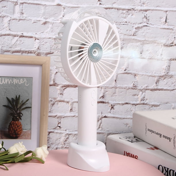 Personal Desktop Portable Fan, Rechargeable Water Mist Fan, Three Gear ...