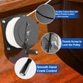 Hand Crank Anchor Winches Kit, Manual Anchor Winch-Anchor Lift System ...