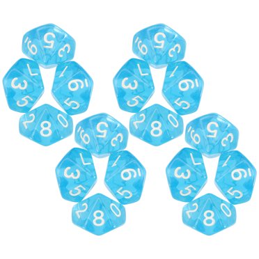 Jangslng 2 Pcs Dice 16mm Colorful Teaching Dice 6 Sided Smooth Edge Non ...