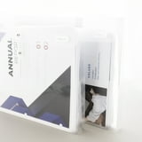 Plastic Envelope String Closure, Letter Size A4 Side Loading Clear Poly Folder, 50-Pack ...