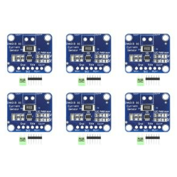 Módulo sensor monitoreo corriente/potencia bidireccional interfaz MCU-219 INA219 I2C deriva cero ...