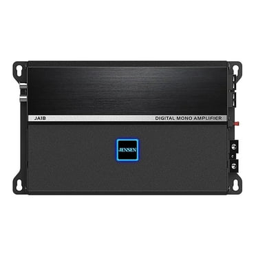 JENSEN XDA92RB Class D 2 Channel Bridgeable Amplifier with 80 Watts x 2 ...