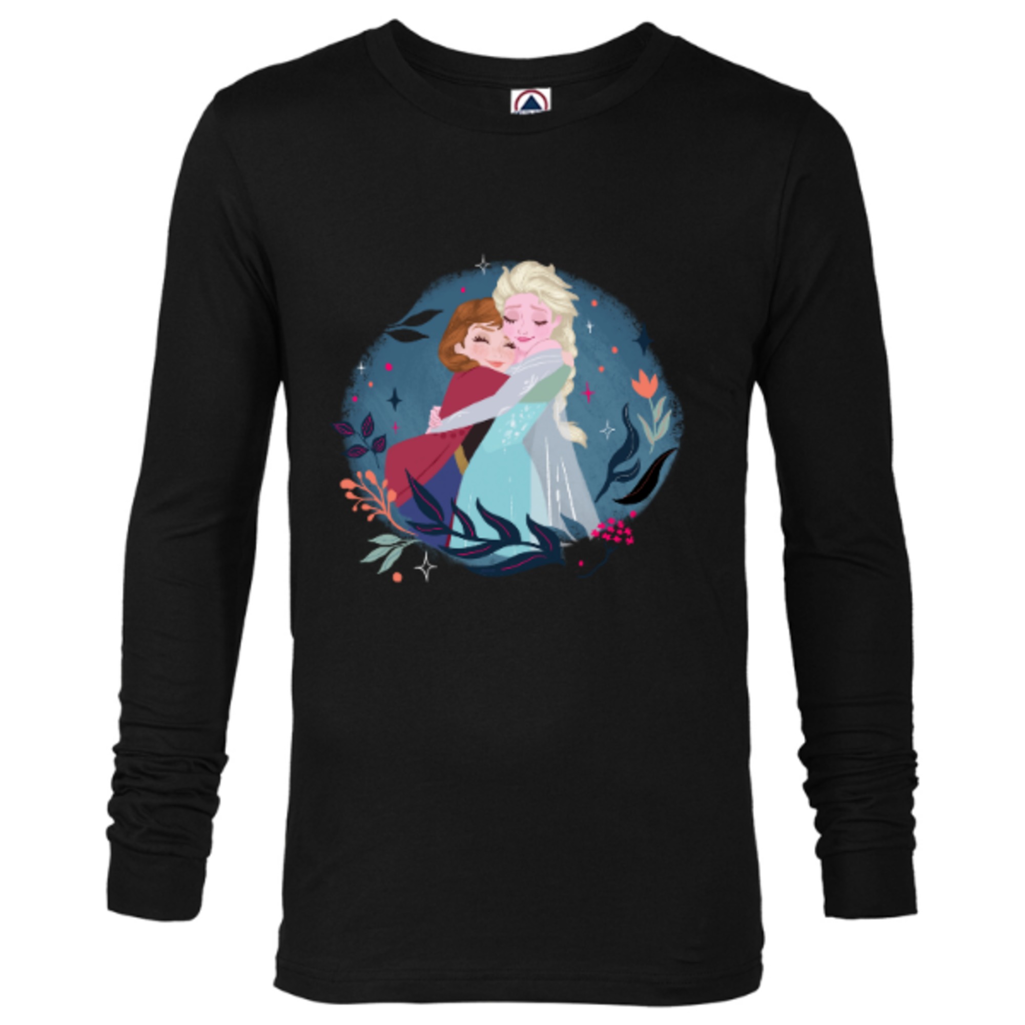 Disney Frozen Anna and Elsa Sister Hug - Long Sleeve T-Shirt for Men ...