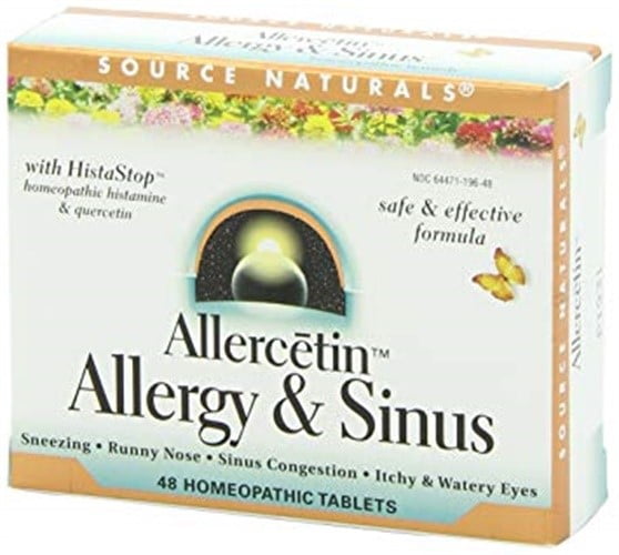 Source Naturals Allercetin™ Allergy & Sinus 48 Tablet - Walmart.com