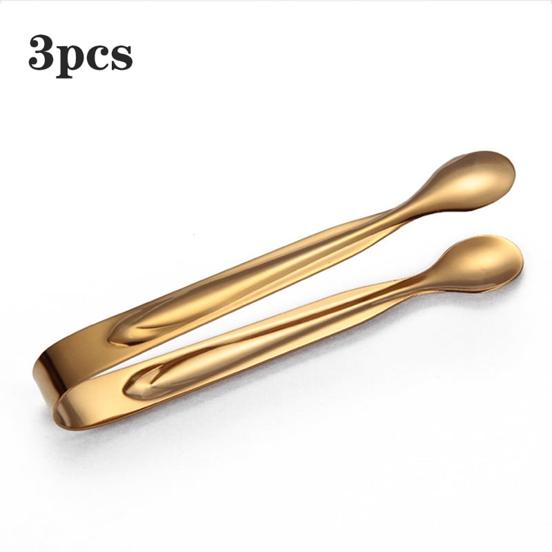 Sugar Tongs, 3 Pieces Tongs Stainless Steel Ice Tongs Set, Ice Cube ...