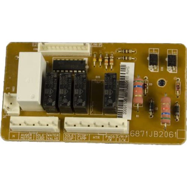LG Genuine OEM 6871JB2061B Refrigerator Main Power Control Board PCB ...