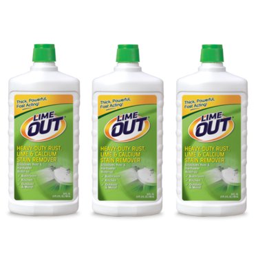 Lime OUT Heavy-Duty Rust, Lime & Calcium Stain Remover, 24 fl oz - Hard ...