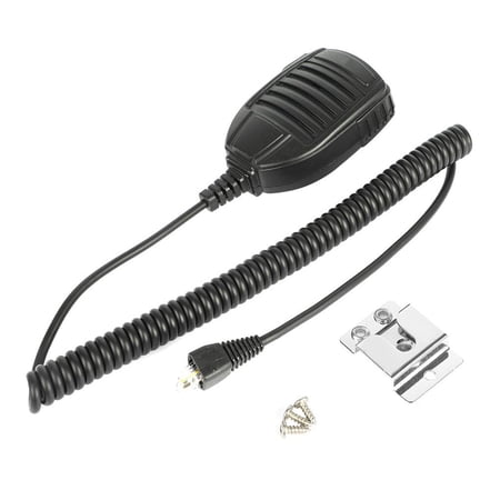 67A8J Walkie Talkie Microphone Shoulder Police Pu Microphone Pu Two ...