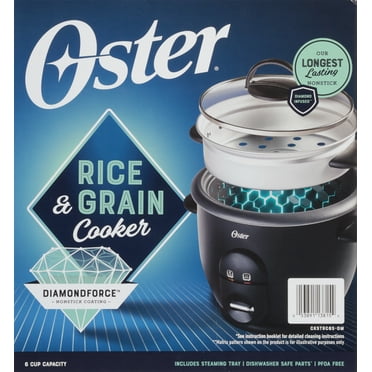Oster 6-Cup Rice Cooker and Steamer, 4722 - Walmart.com