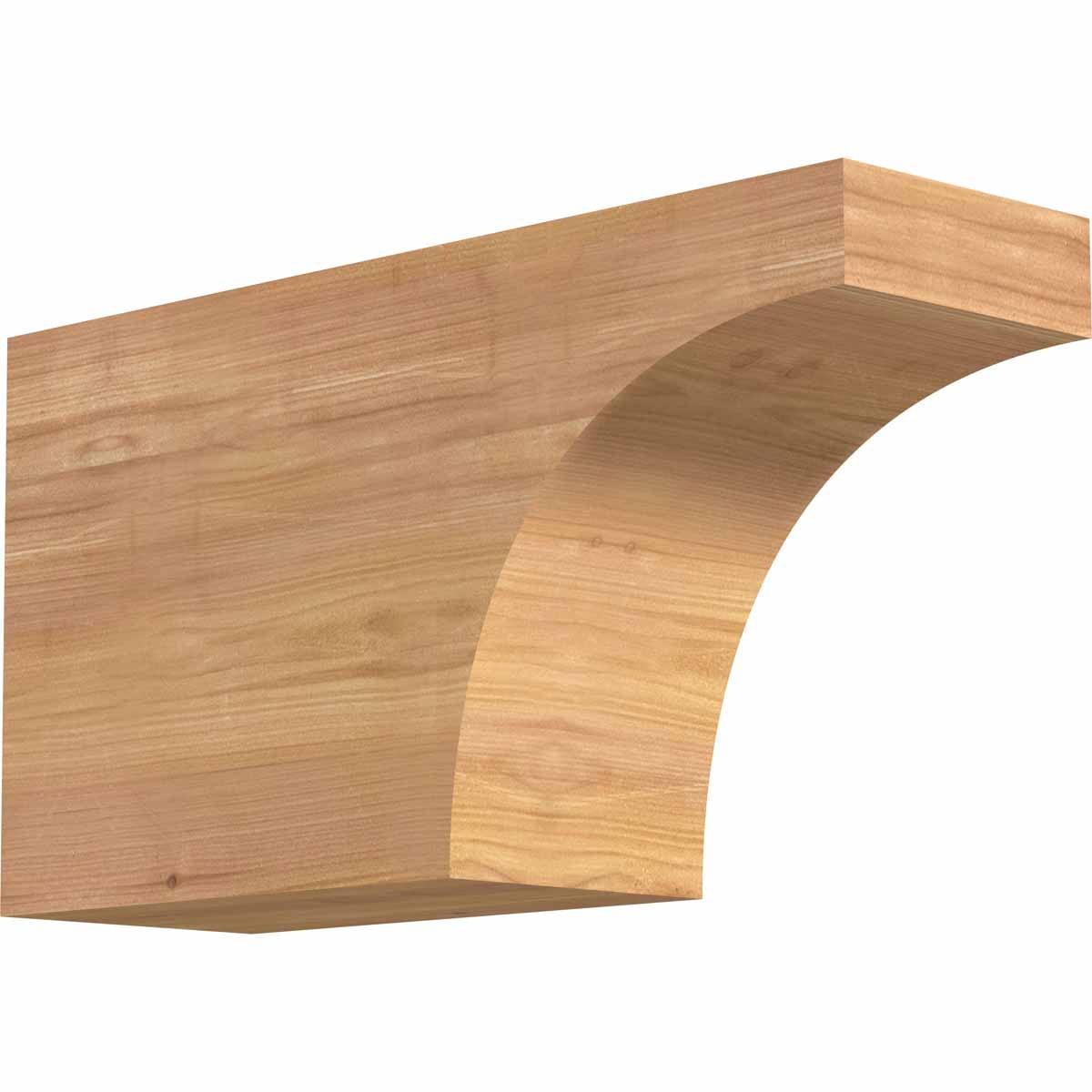 5 1/2"W x 10"H x 18"L Huntington Smooth Rafter Tail, Western Red Cedar ...