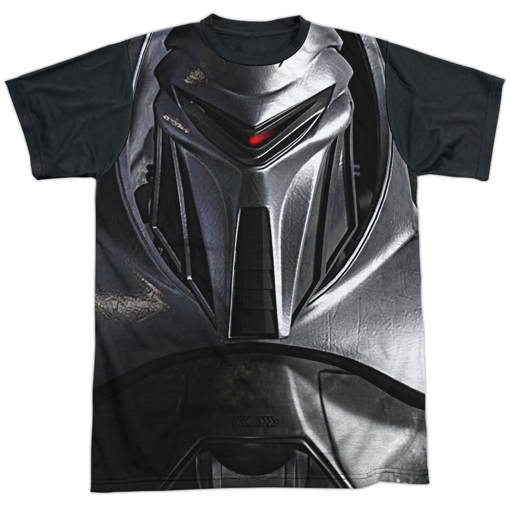 BSG Cylon Face Unisex Adult Halloween Costume Sublimated T Shirt ...