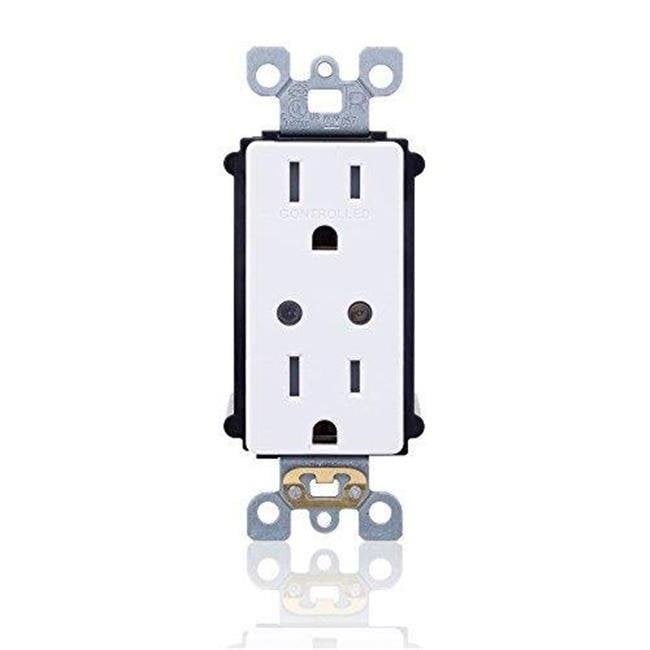 Leviton LVWSG15DZ Levnet EnOcean Split Duplex Receptacle - Walmart.com