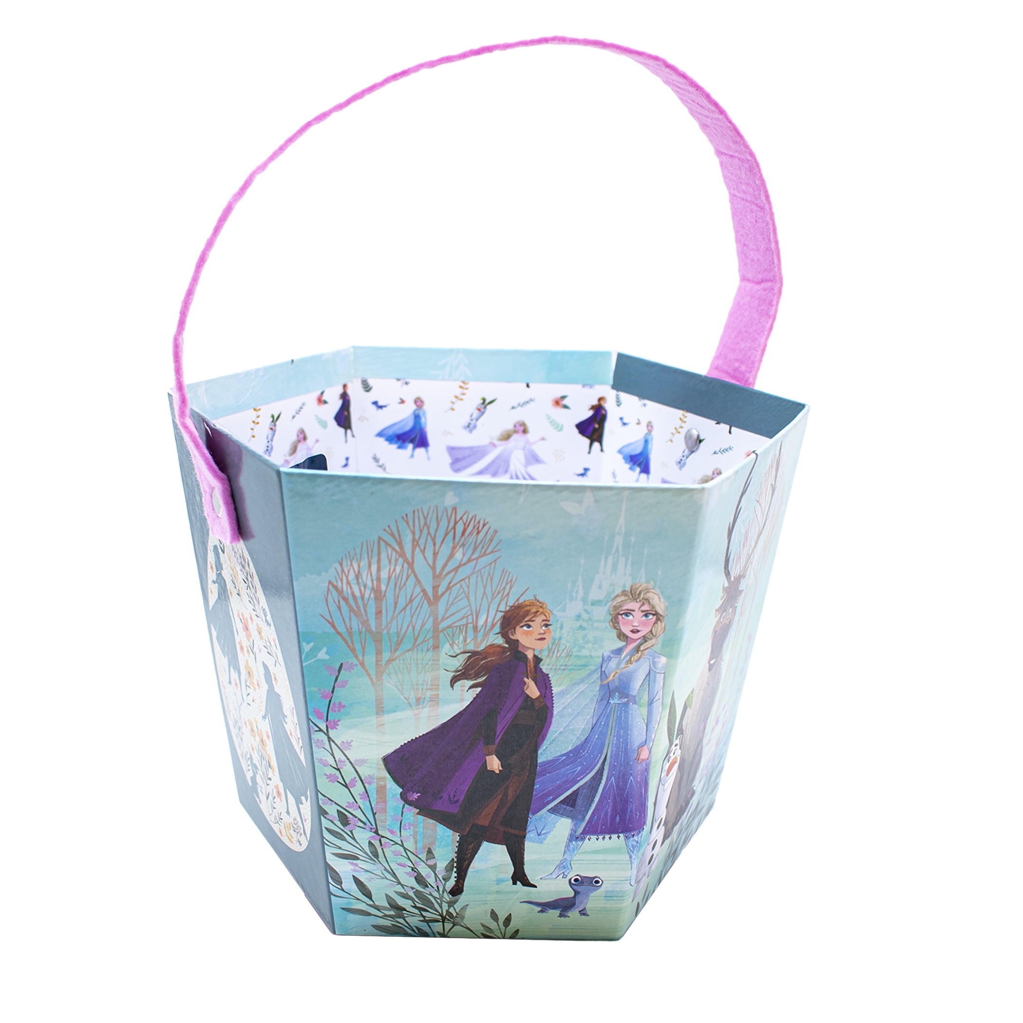 Disney Frozen Hexagon Paperboard Easter Bucket - Walmart.com