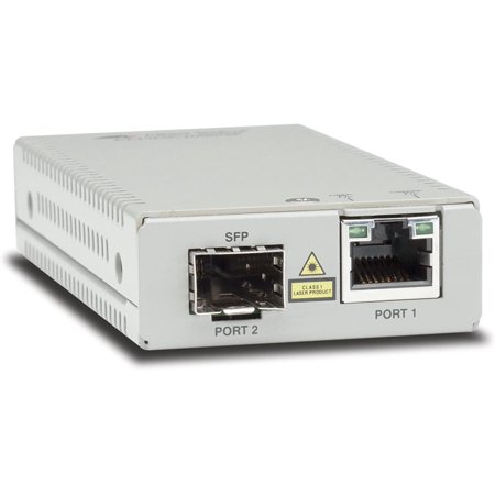 Allied Telesis AT MMC2000/SP - Fiber media converter - GigE - 10Base-T, 100Base-TX, 1000Base-T ...