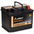 ANLIBATT, Automotive Battery, Group 47, 12V AGM 680CCA 60Ah 100RC ...