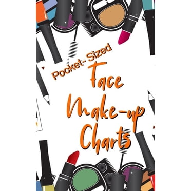 Makeup Face Charts: Portfolio Workbook for Makeup lovers 100 Pages " 8 ...