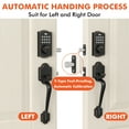 BESBUY Electronic Keypad Deadbolt, Keyless Entry Door Lock with Handle ... BESBUY Electronic Keypad Deadbolt, Keyless Entry Door Lock with Handle ...