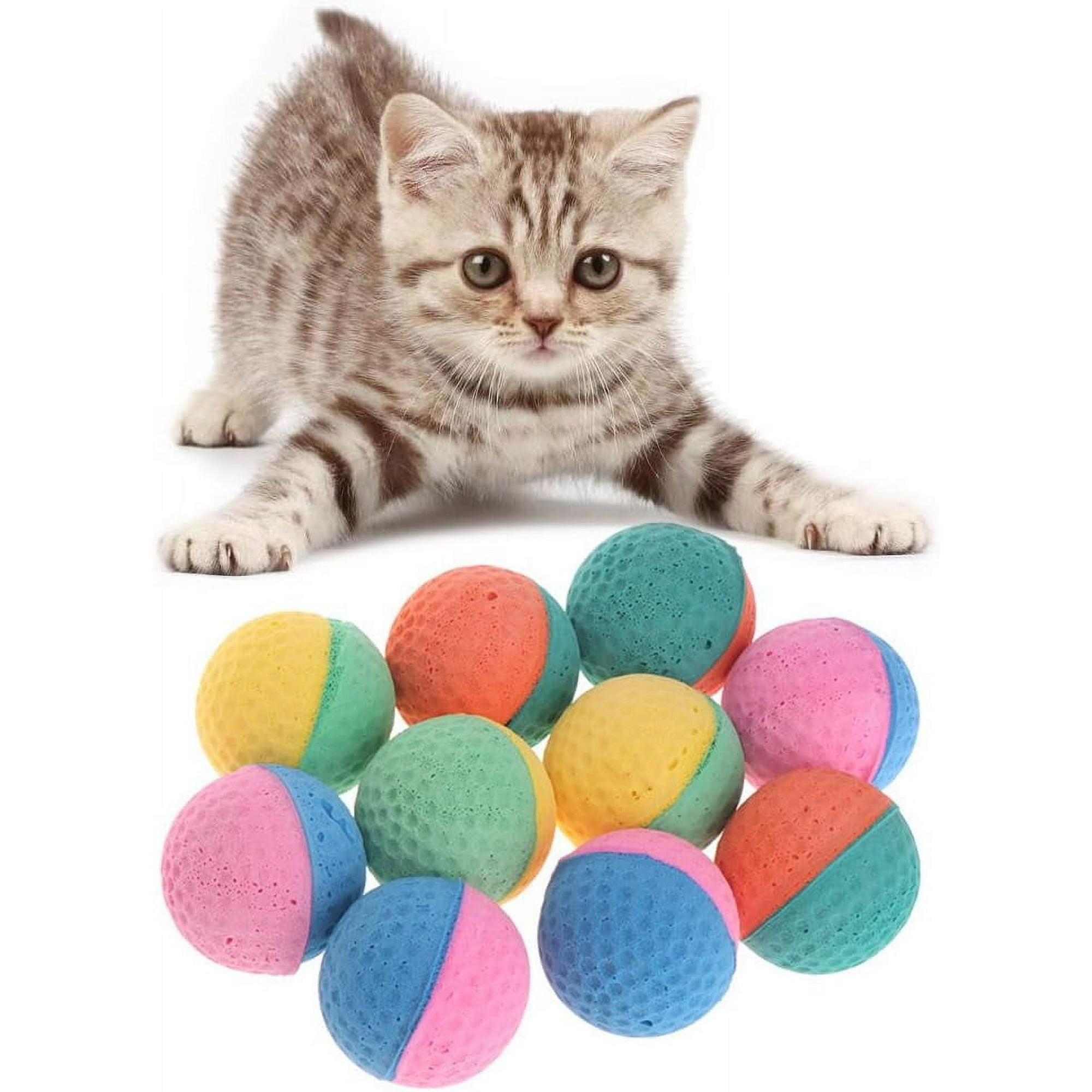 Click here for Dutchman Rainbow Cat Toy Balls  Small Dogs Puppies... prices