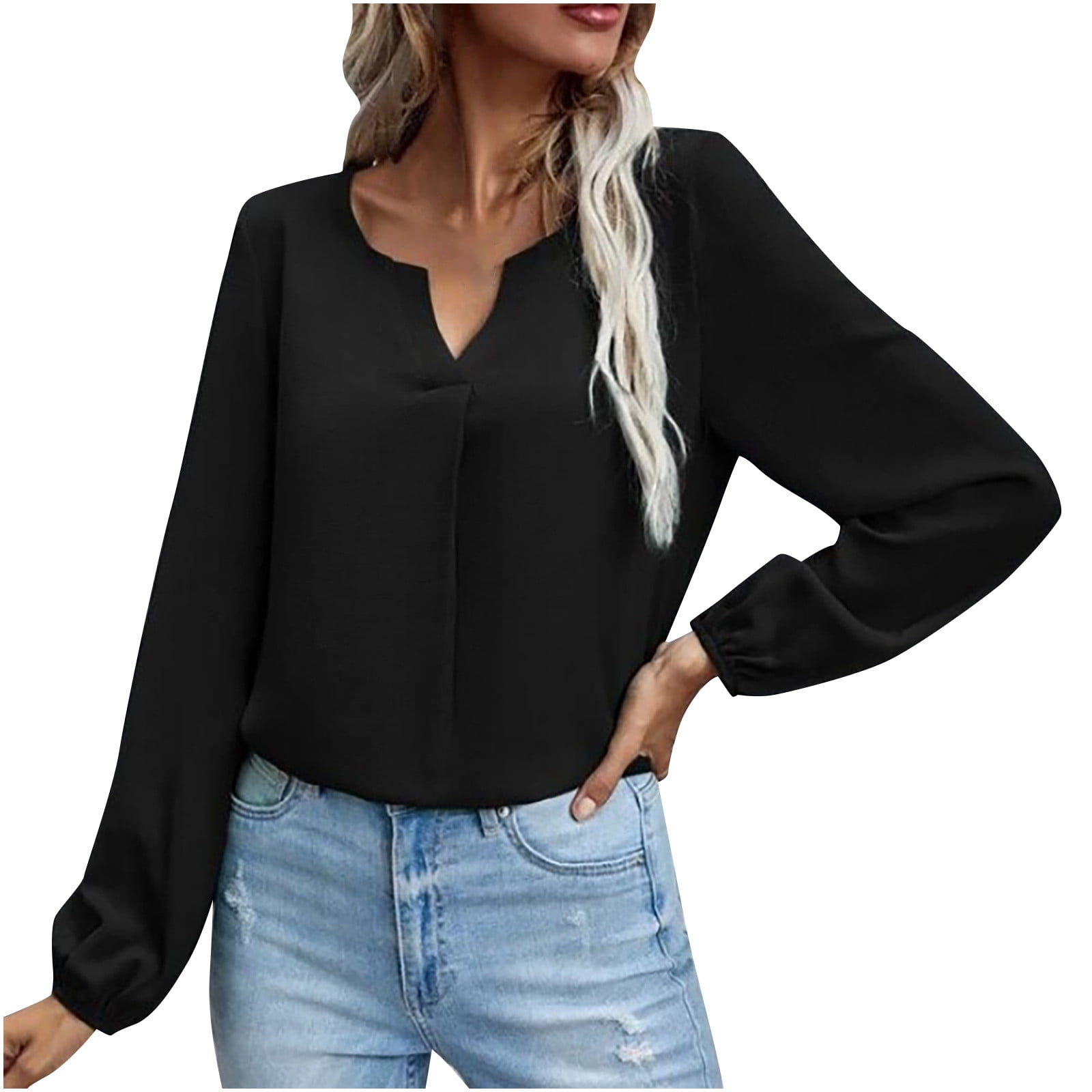 Click here for Unbranded Womens Long Sleeve Tops And Blouses Wome... prices