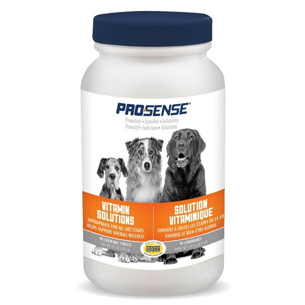 ProSense Dog Vitamin Solutions All Life Stages Formula, 90 Tablets ...