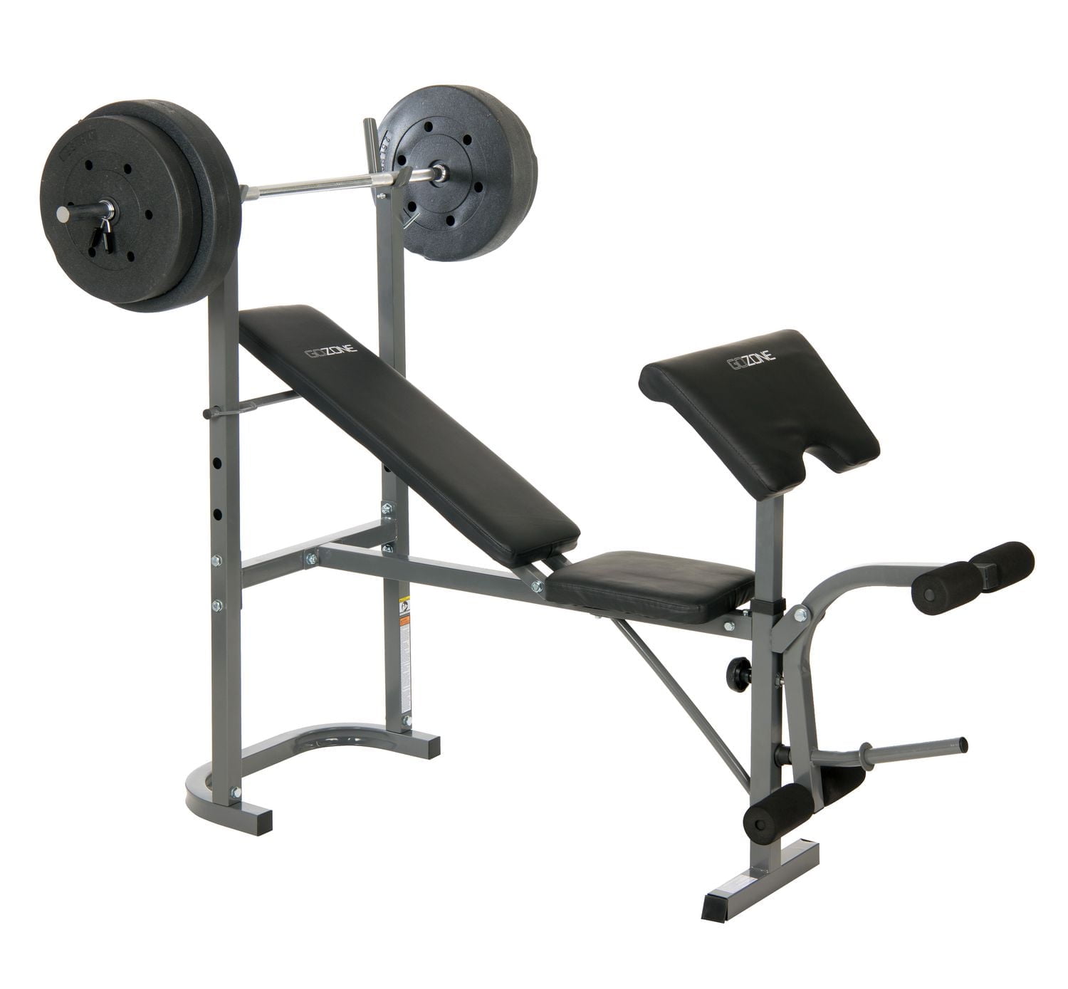 GoZone Workout Bench Set – Black Combo - Walmart.ca