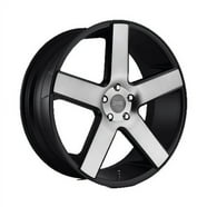 Foose 1PC Aluminum Rim F168 IMPALA 20X10.5in Matte Machined Double Dark ...