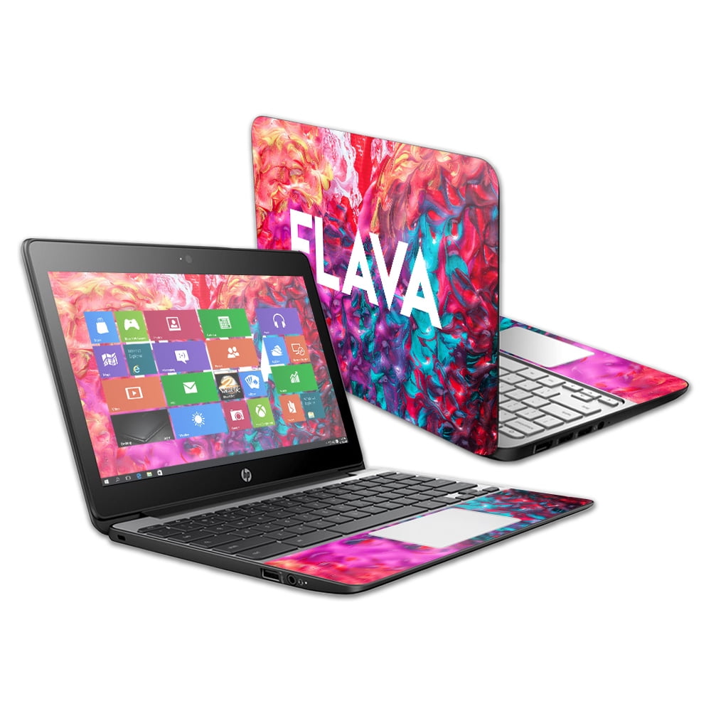Skin Decal Wrap Compatible With HP Chromebook 11 G5 11.6" Flava ...