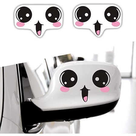Lepai Car Vinyl Sticker Funny Decals Cute Smile Face Pattern for Car ...