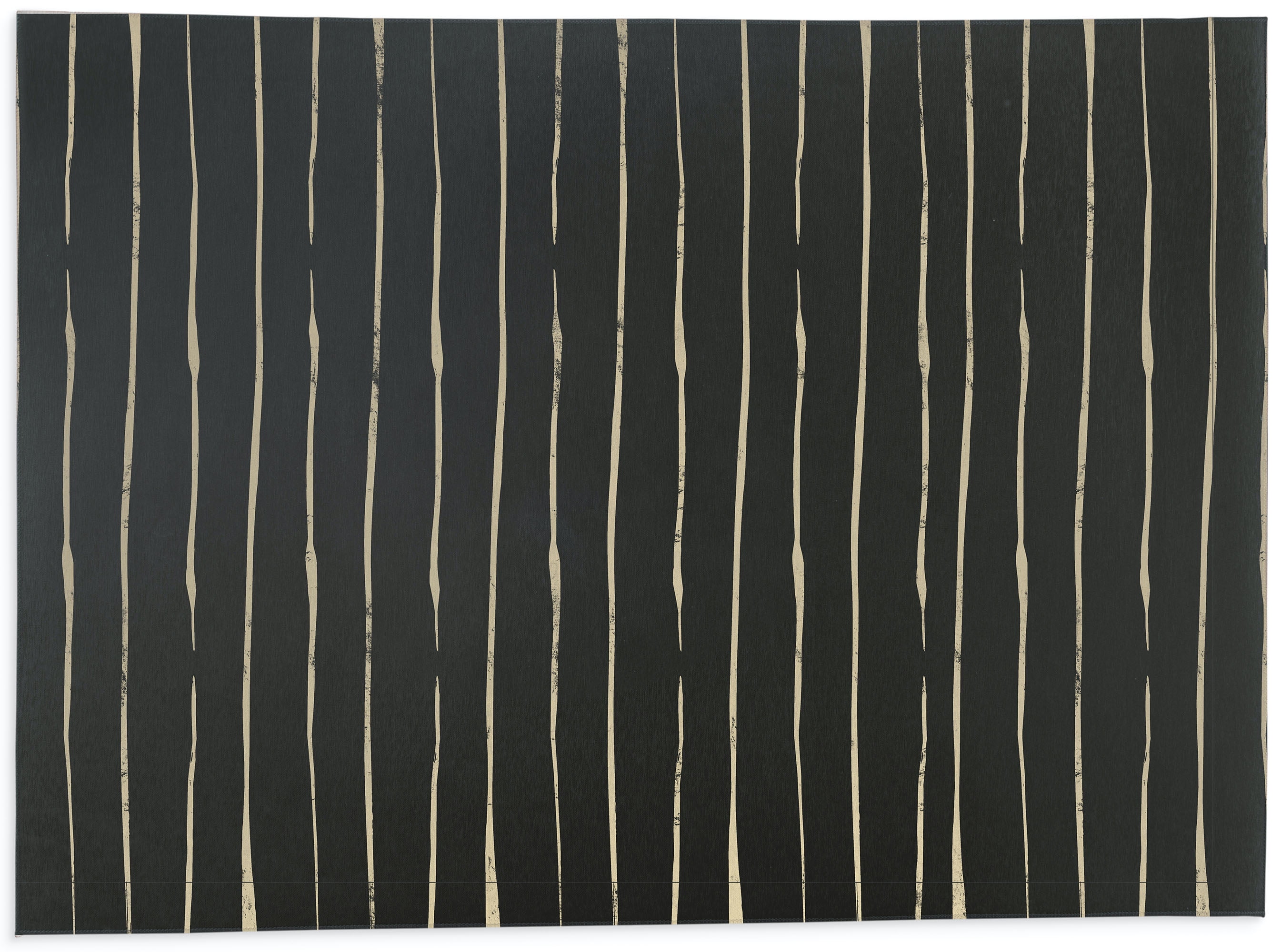 Wavy Abyss Black Small Office Mat by Kavka Designs - Walmart.com