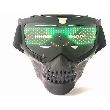 HEFEI,Bluetooth Rgb Light Up Party Carnival Led Ski Goggles Diy Led ...