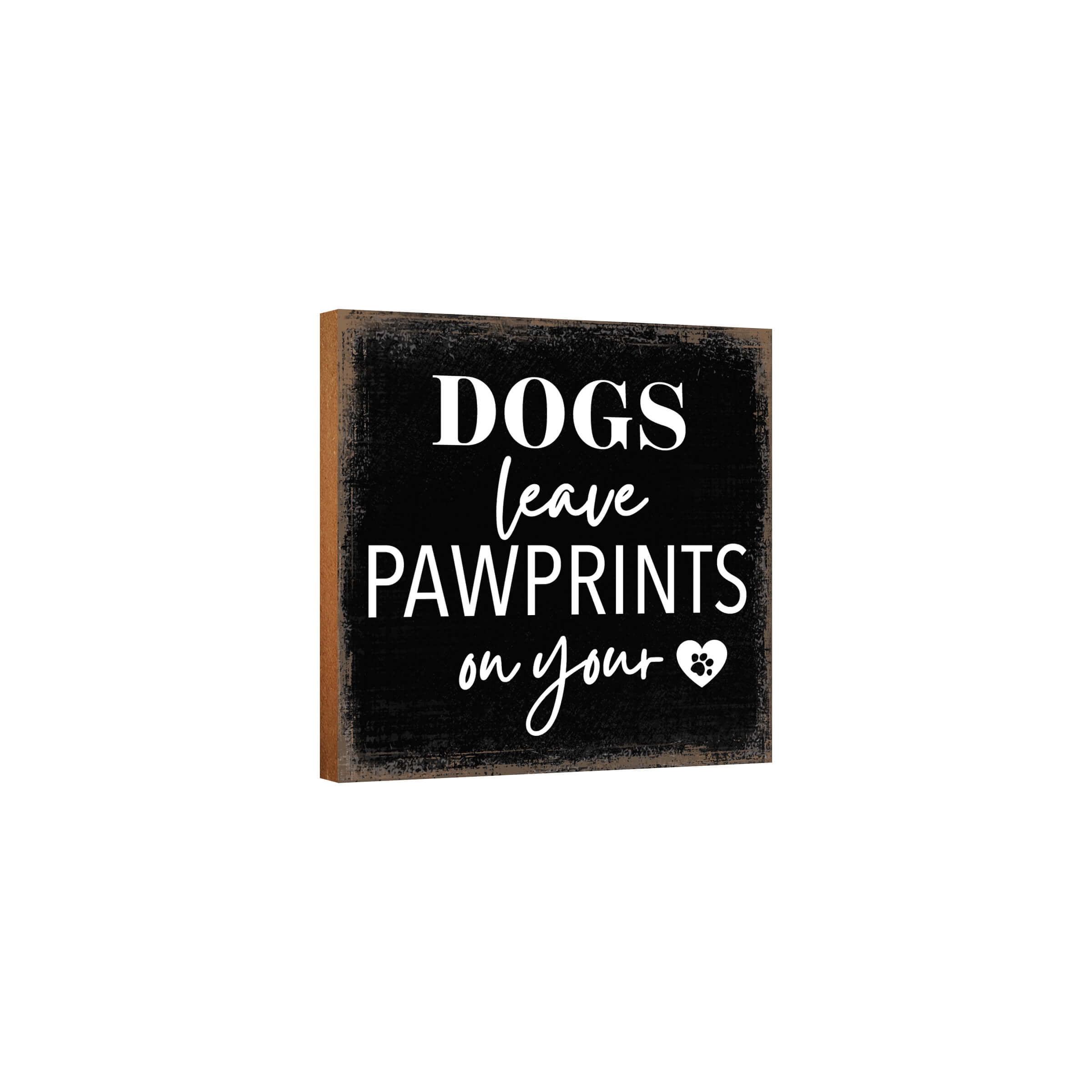 Lifesong Milestones Wooden Dog Sign for Shelf Decor Gift for Dog Lovers ...