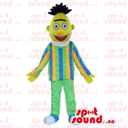 Well-Known Yellow Muppet Sesame Street Character SPOTSOUND Mascot ...