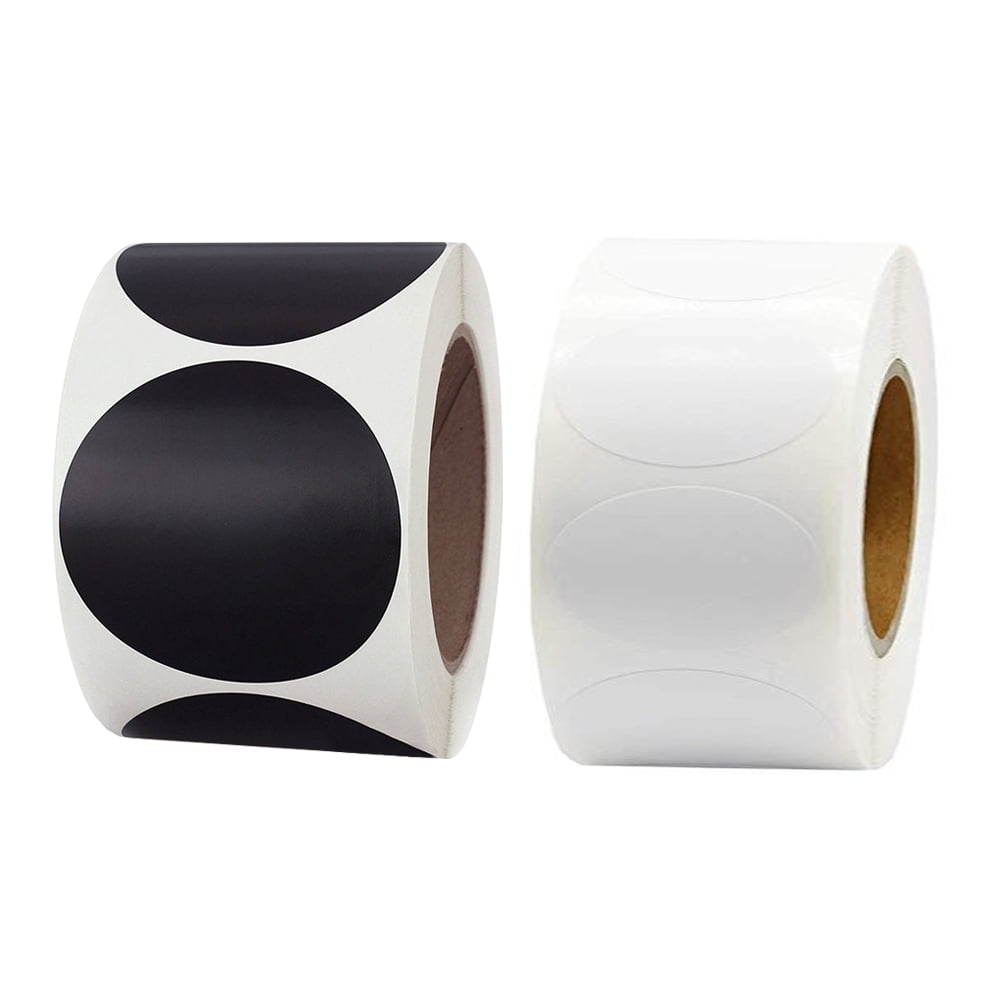 2 Roll 1000 PCS 1” Round Color Coding Circle Dot Sticker Labels on a ...