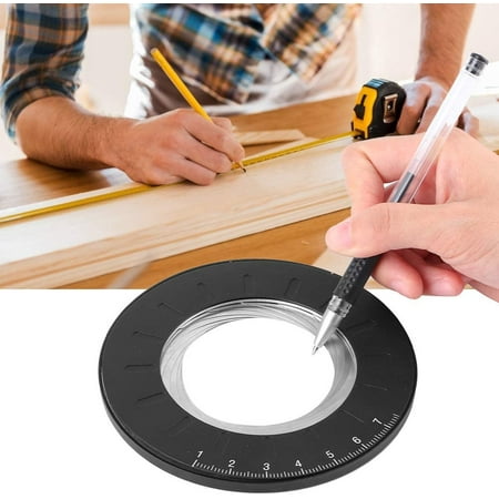 Round Circle Drawing Ruler Measuring Ruler Round Circle Template ...
