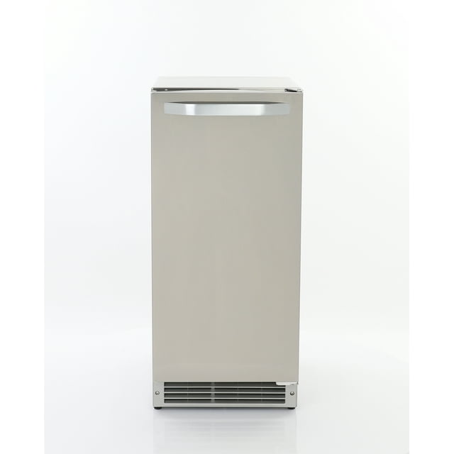 Maxx Ice Outdoor Built-In Undercounter Ice Maker, 25 lb Crescent Ice ...