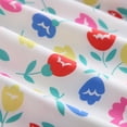 CAIVO Toddler Girls Summer Dress Crew Neck Ruffle Sleeve Bowknot Floral ...