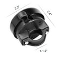 Gamexcel Classic Bicycle Bell, Black Aluminum Bike Bell for Handlebars ...