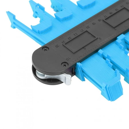 ANGGREK Contour Template Tool Irregular Shape Contour Ruler Aluminum ...