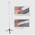 PCLCN RGB Tube Light Bar with Light Stand, Battery Powered LED Video ...