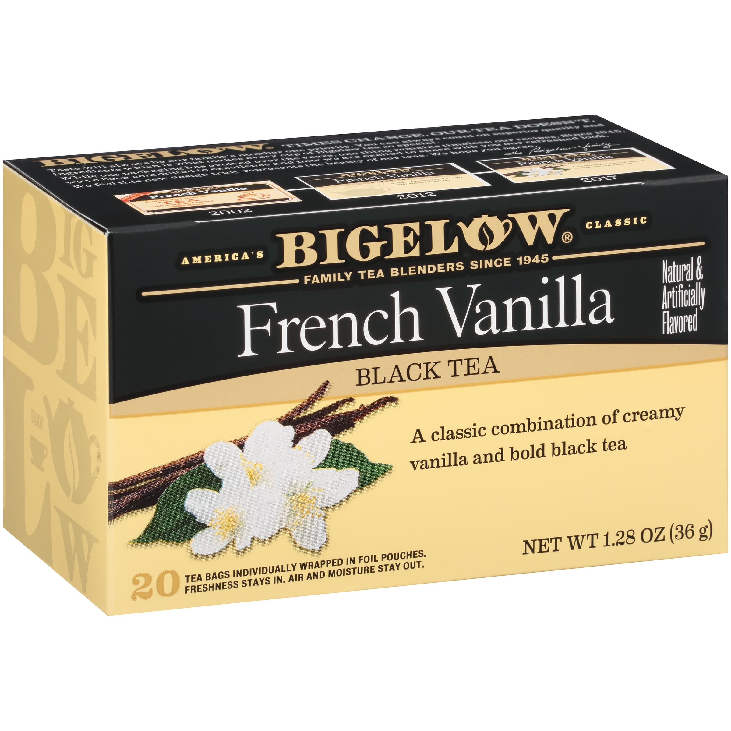 Bigelow, French Vanilla, Tea Bags, 20 Ct - Walmart.com