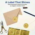 Avery Printable Foil Round Labels, 2", Gold, 96 Labels (22831 ...