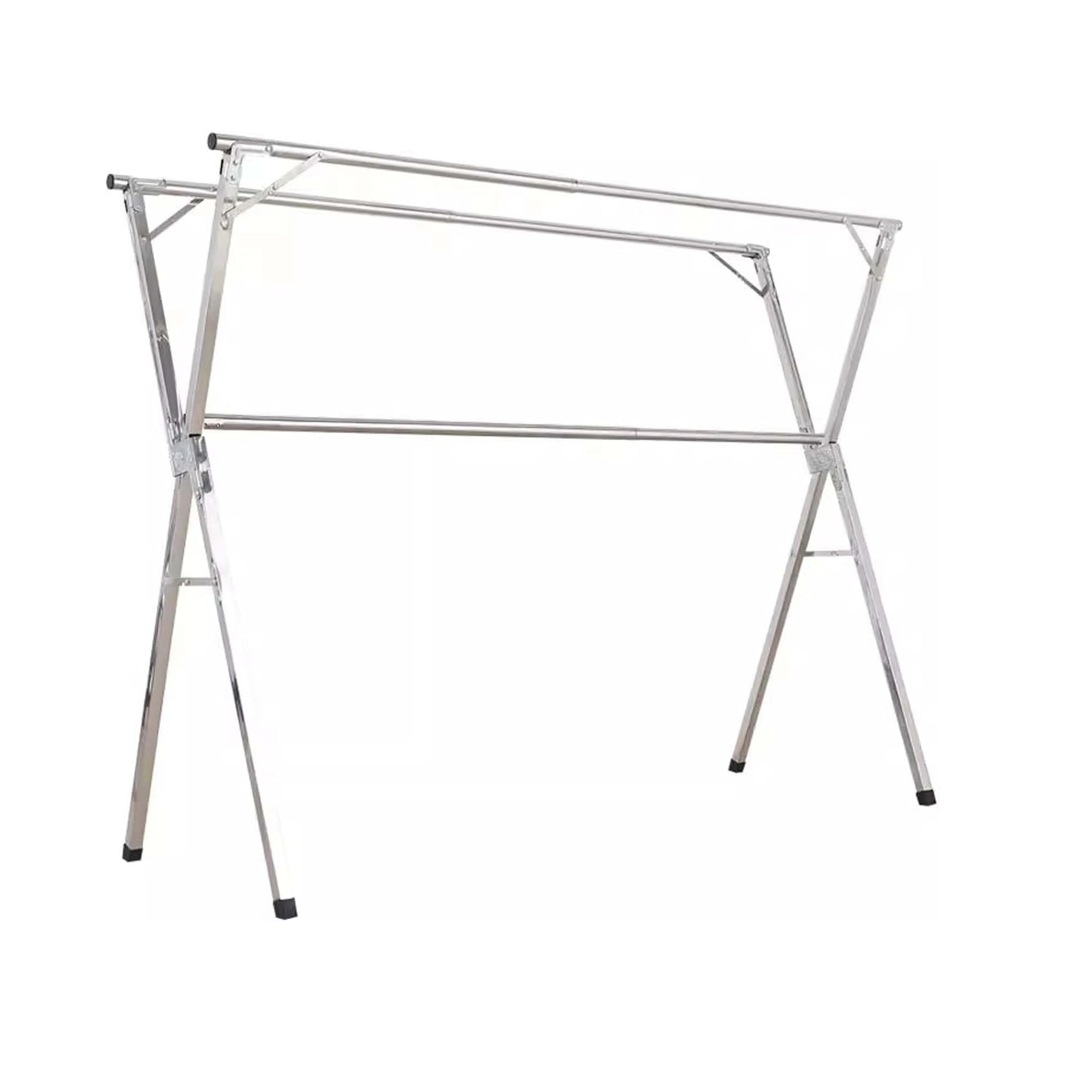 Toytexx Adjustable Stainless Steel Foldable Clothes Drying Rack, 2m ...
