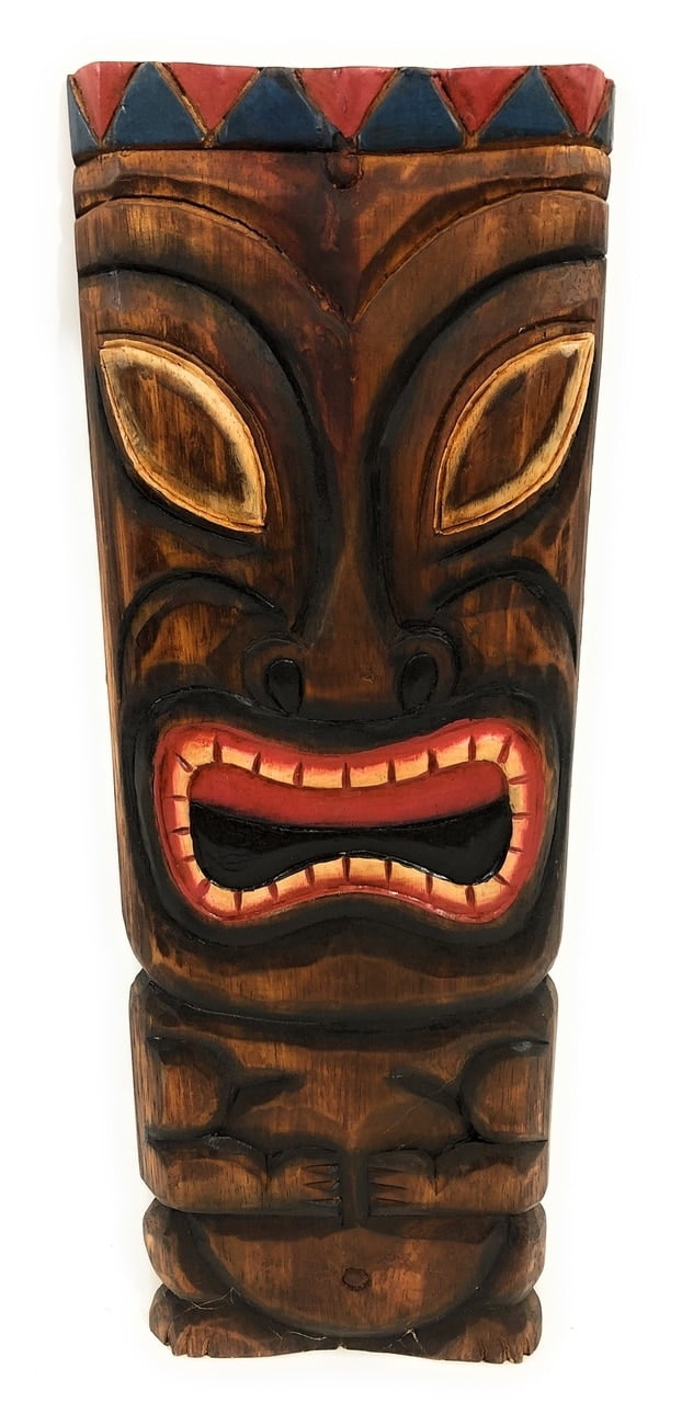Tiki Mask 20" Wall Plaque - Easter Island | #dpt515150 - Walmart.com ...