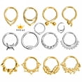 DESIGNICE 2026 New 16G Septum Ring Hinged Septum Clicker Nose Ring ...