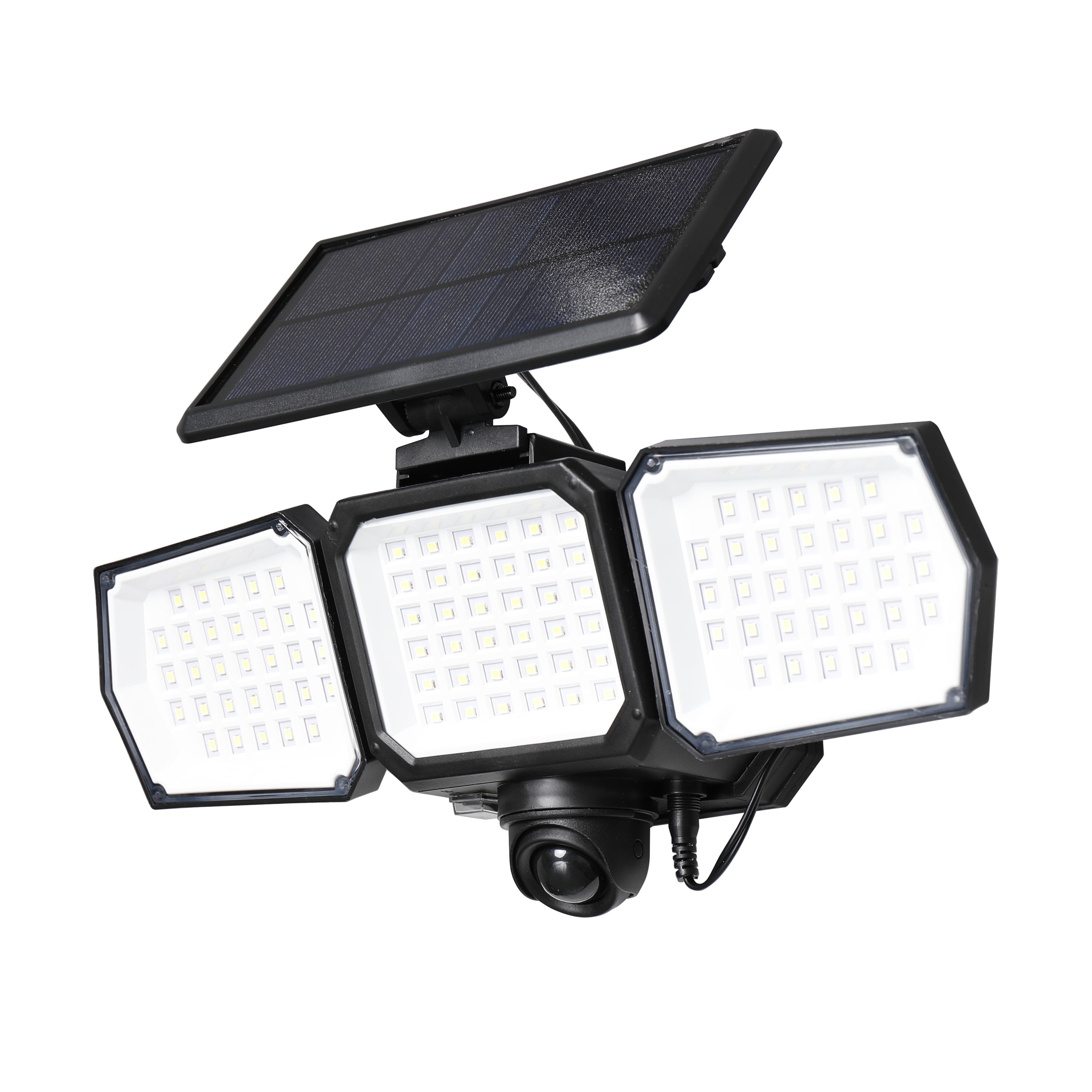 Westinghouse 2000 Lumen LED Triple Head Solar Powered Security Light ...