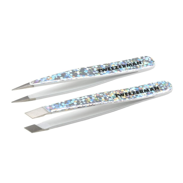 Juego de pinzas Tweezerman Hollygraphic Micro Slant & Point | Bodega ...