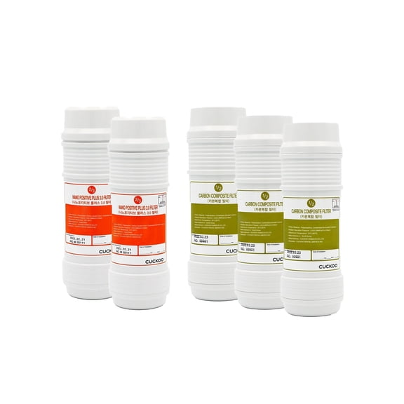 Cuckoo 1 Year Water Filter Replacement Bundle for CP-MN031 - Walmart.com